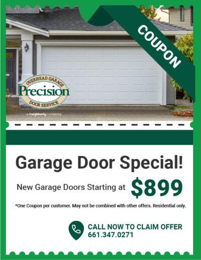Garage Door Repair Service | Precision Door of Bakersfield